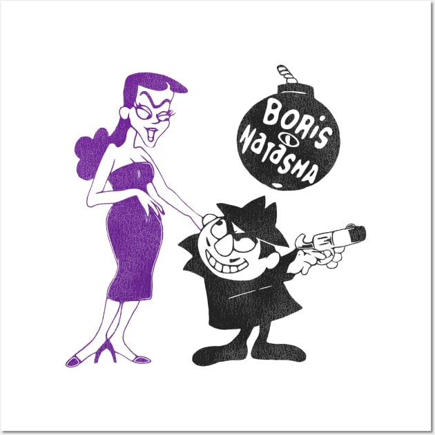 Boris and Natasha - Bullwinkle - Posters and Art Prints | TeePublic